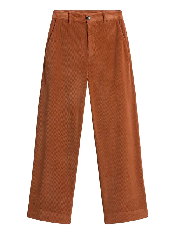 Woolrich Corduroy Straight-leg Trousers - Orange