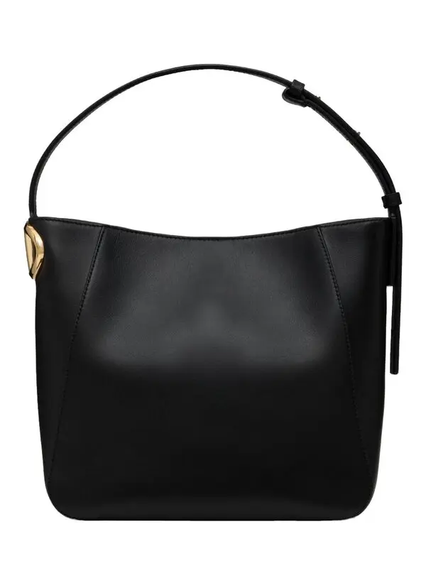 Valentino Garavani Vlogo Side Bucket Bag - Black