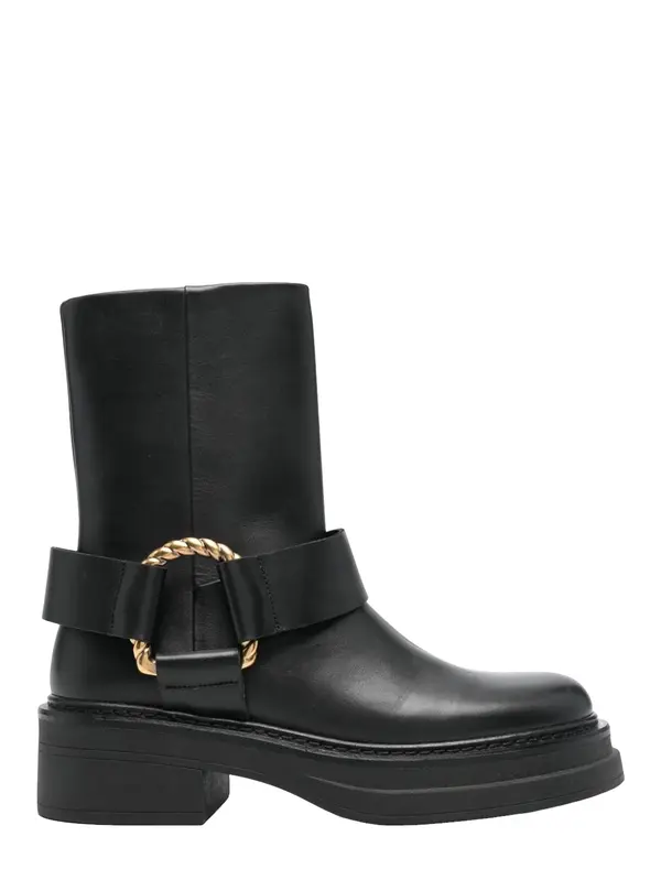 Dorothee Schumacher Short Biker Boots - Black