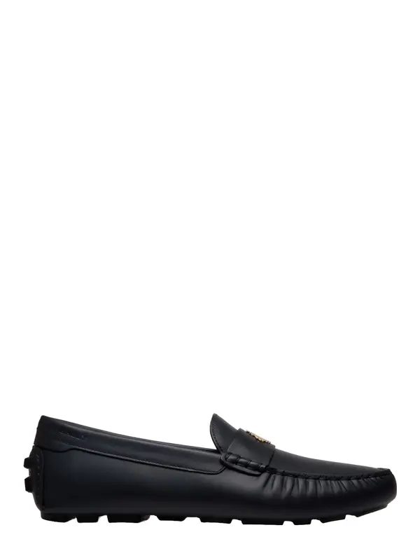 Bally Leather Loafers - Blue