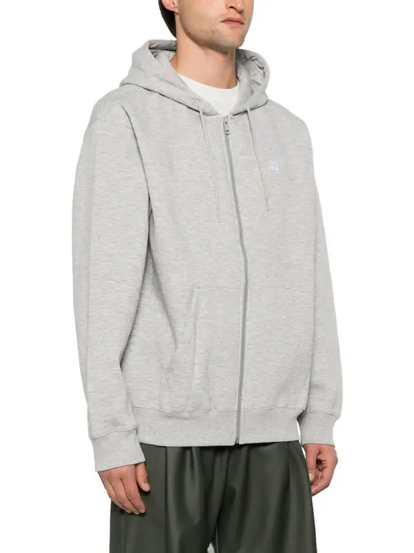 NEW BALANCE Zip-up Hoodie - Grey
