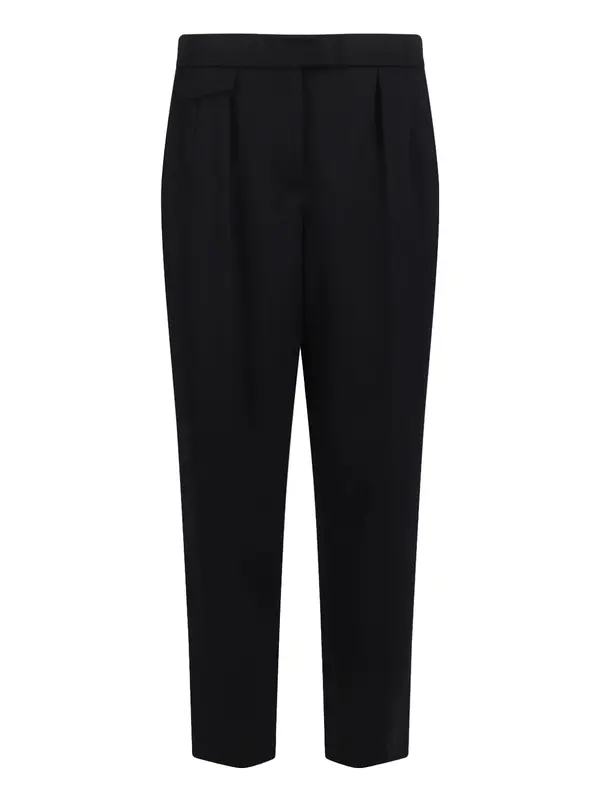 Giorgio Armani Wool Trousers - Black