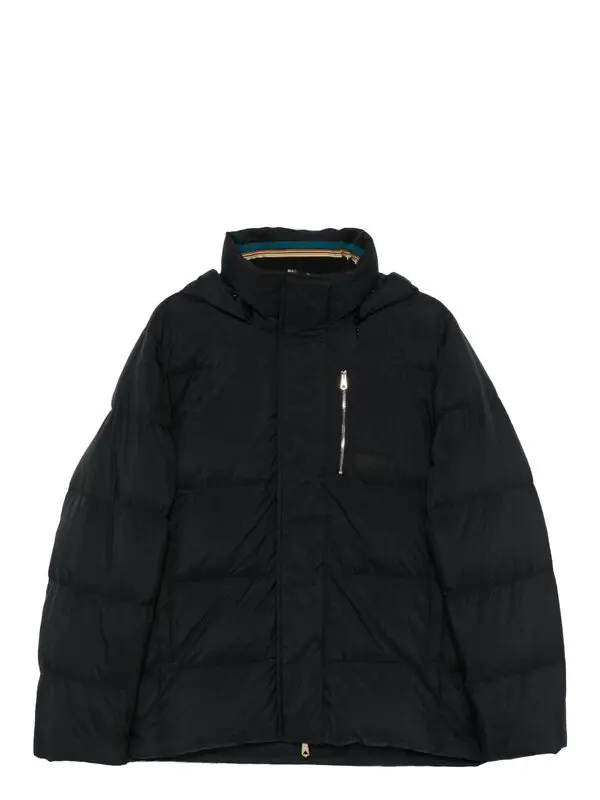 Paul Smith Water-repellent Down Jacket - Black