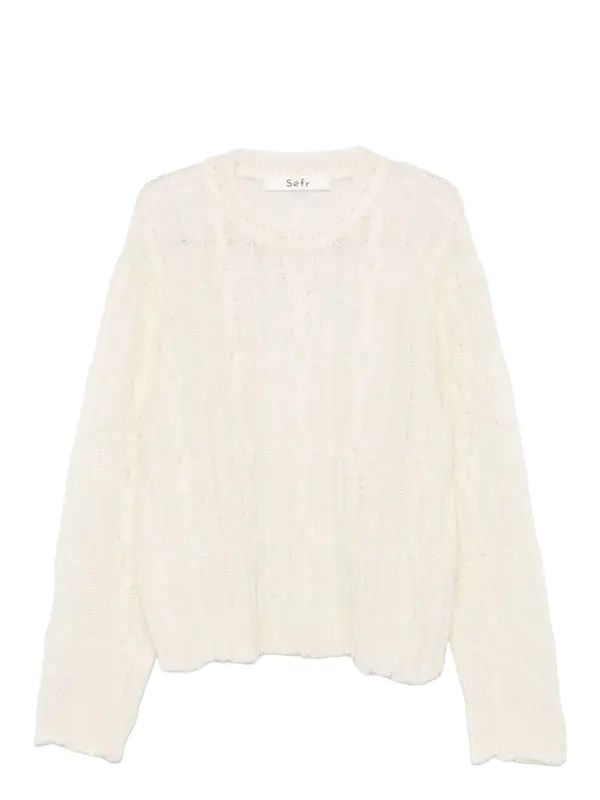 Séfr Gilberto Sweater - White