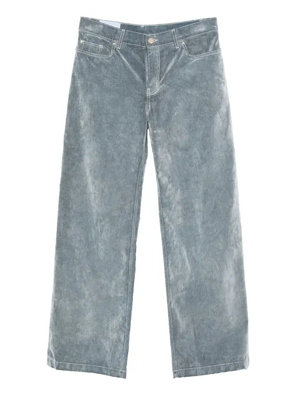 Casablanca Peach Denim Jeans - Blue