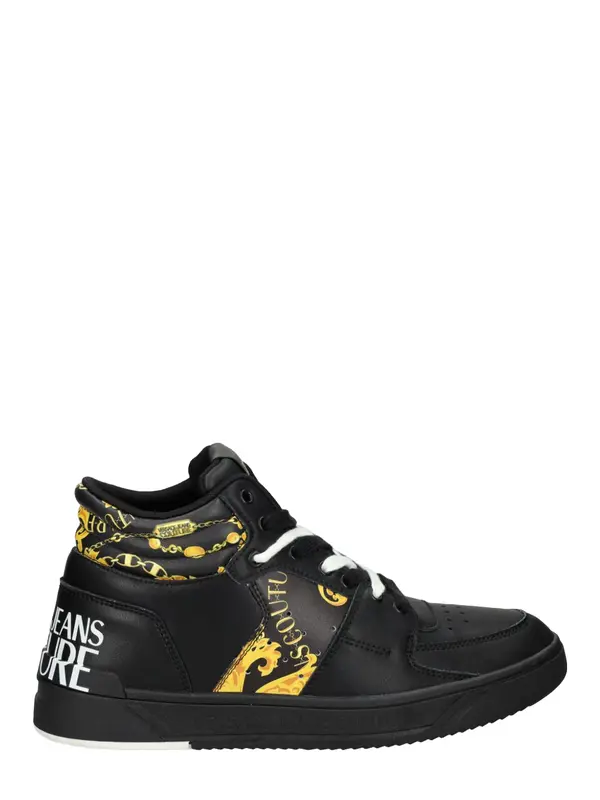 Versace Starlight Logo Sneakers - Black