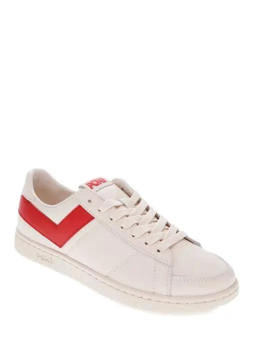 PONY M-80 Low Sneakers - Off White/red