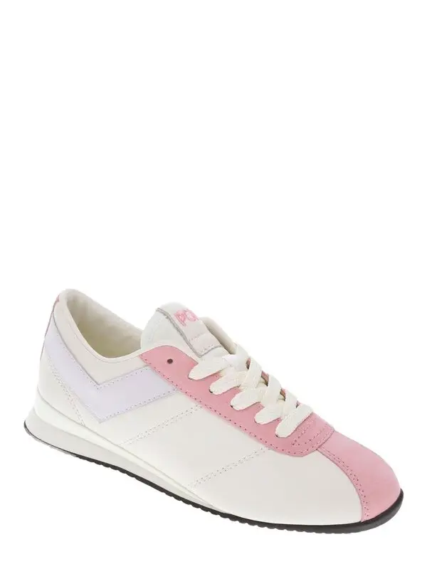 PONY Ko-80 Low Classic Sneakers - Snow White/coral Blush/grey