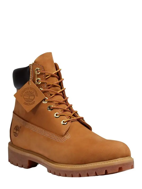 Timberland Premium 6-inch Waterproof Boots - Wheat