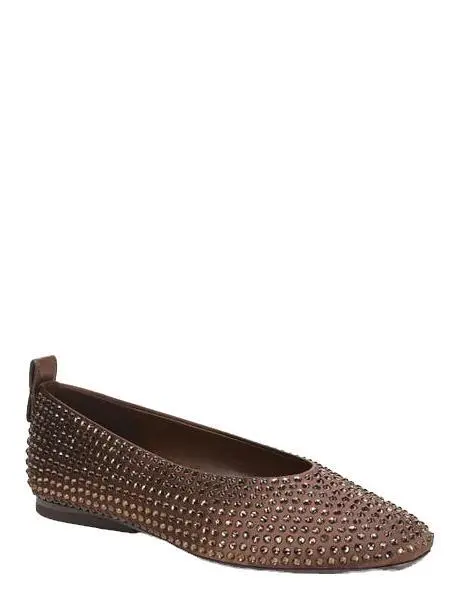 27 EDIT NATURALIZER Carla Embellished Flat - Cocoa