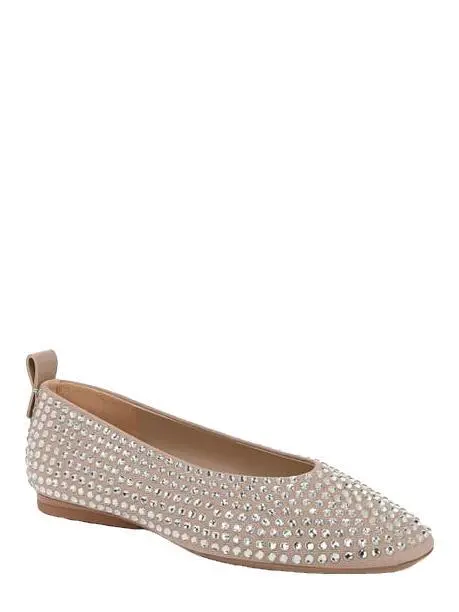 27 EDIT NATURALIZER Carla Embellished Flat - Warm Taupe