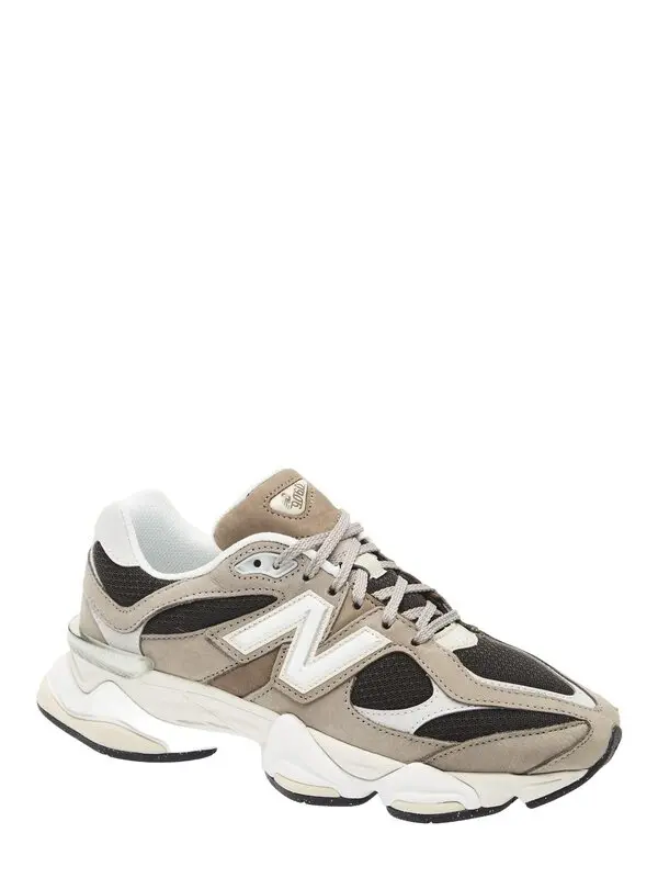 NEW BALANCE 9060 Lace-up Sneakers - Arid Stone/black Cement