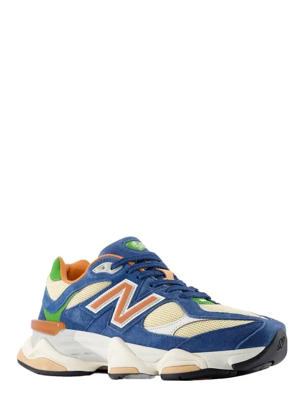 NEW BALANCE 9060 Lace-up Sneakers - Dark Shoreline Blue/ash Wood