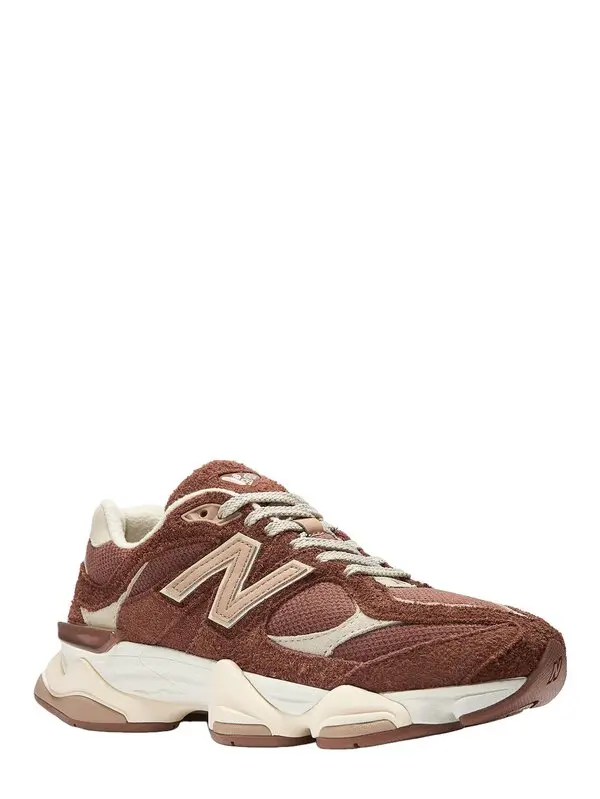 NEW BALANCE 9060 Lace-up Sneakers - Rich Oak/timberwolf