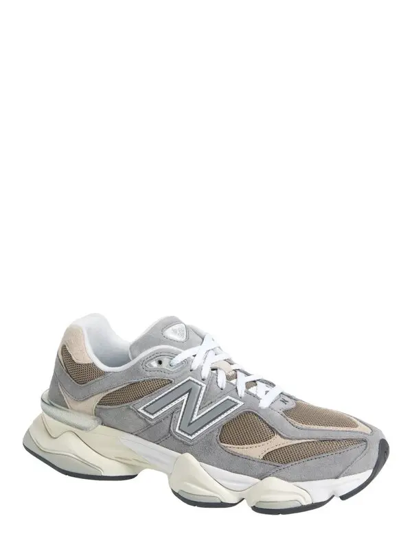 NEW BALANCE 9060 Lace-up Sneakers - Slate Grey/ Arid Stone