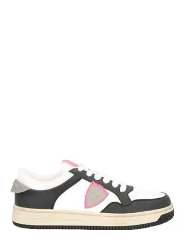 ACBC X PHILIPPE MODEL Leather And Textile Sneakers - White