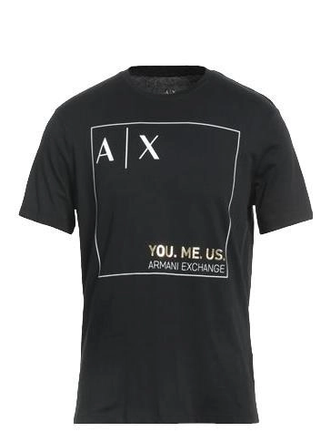 Armani Exchange T-shirt Size Cotton - Black