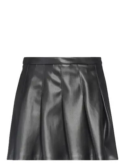 SEMICOUTURE Mini Pleated Skirt - Black