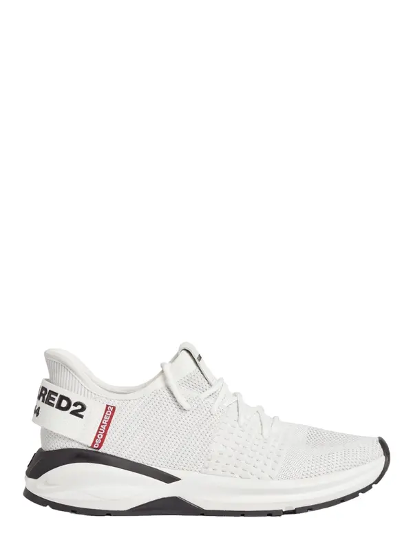 Dsquared2 Logo-tape Low-top Sneakers - White