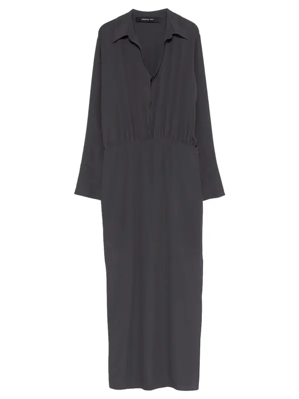 Federica Tosi Crepe Maxi Dress - Grey