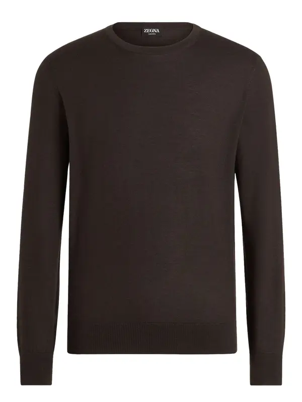 Zegna Cashseta Jumper - Brown