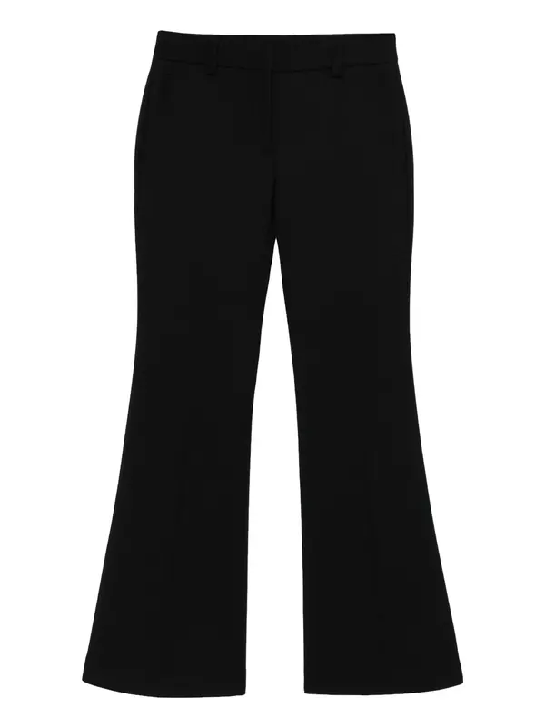Incotex Pressed-crease Trousers - Black