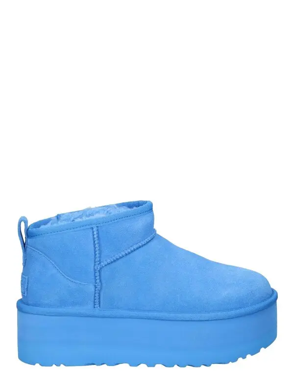 UGG Classic Ultra Mini Platform Boots - Blue