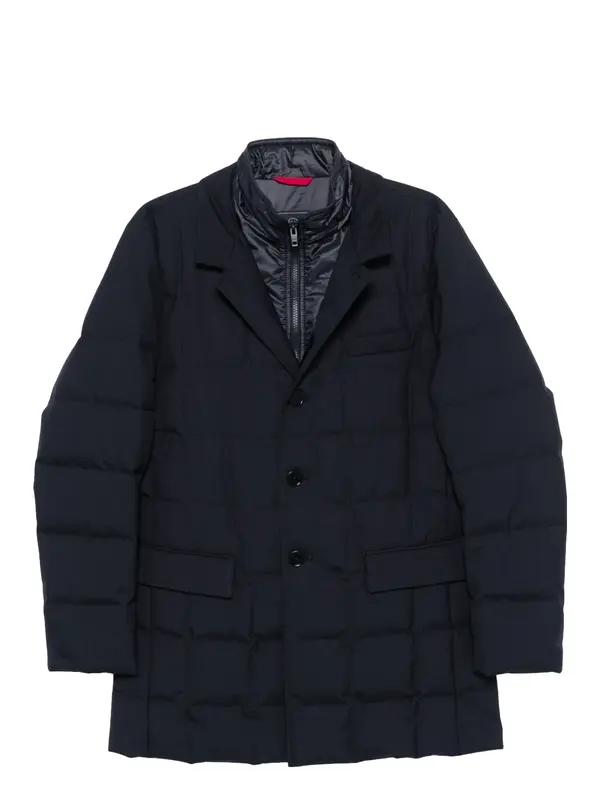FAY Double-front Down Jacket - Blue