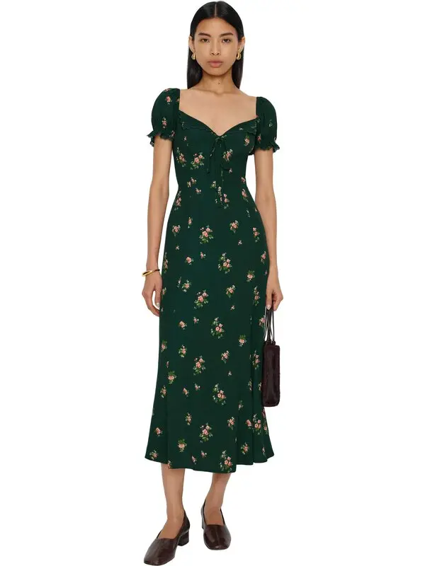 REFORMATION Shyla Dress - Green