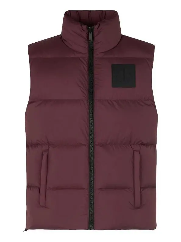 Moose Knuckles Kings Down Puffer Vest - Beet