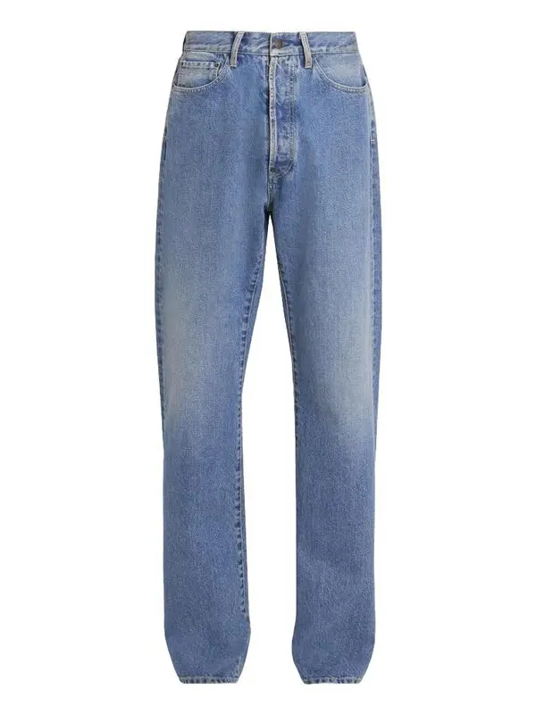 MAISON MARGIELA Denim Five-pocket Straight-leg Jeans - Medium Blue