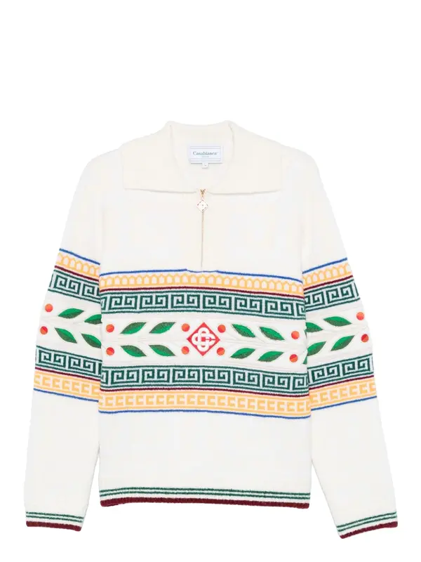 Casablanca Lauriel Jumper - White