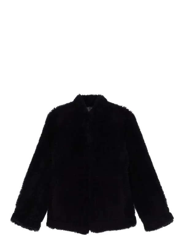 TOTEME Cinched Shearling Jacket - Blue
