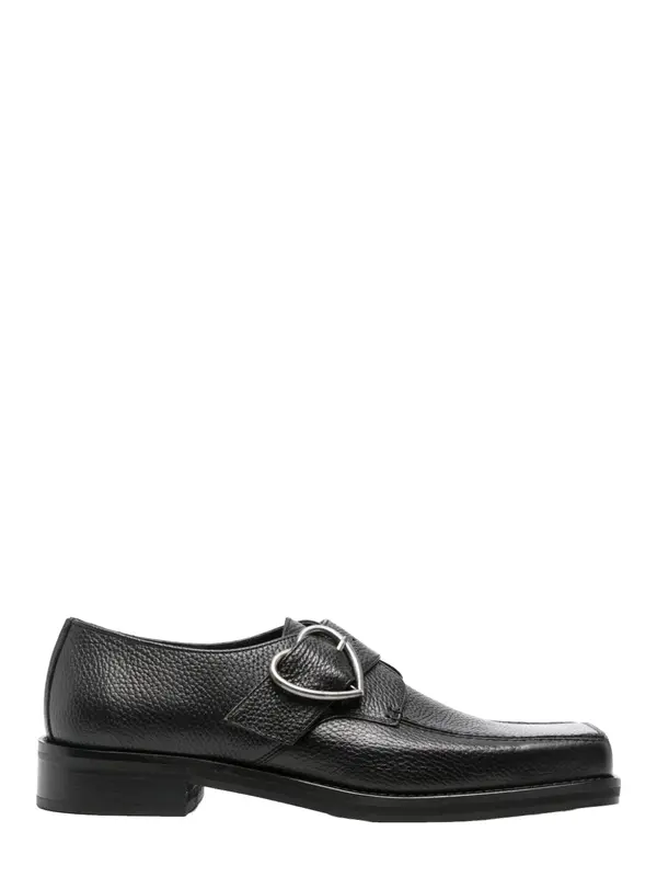 Martine Rose Leather Loafers - Black