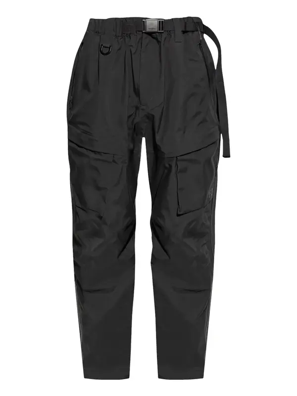 Y3 X Adidas Gore-tex Hardshell Cargo Track Pants - Black