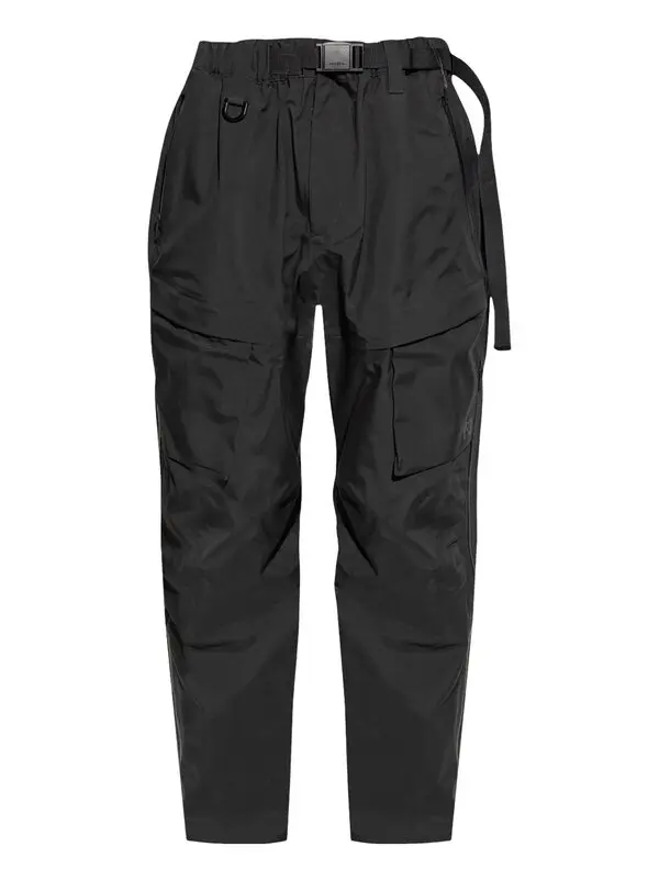 Y3 X Adidas Gore-tex Hardshell Cargo Track Pants - Black