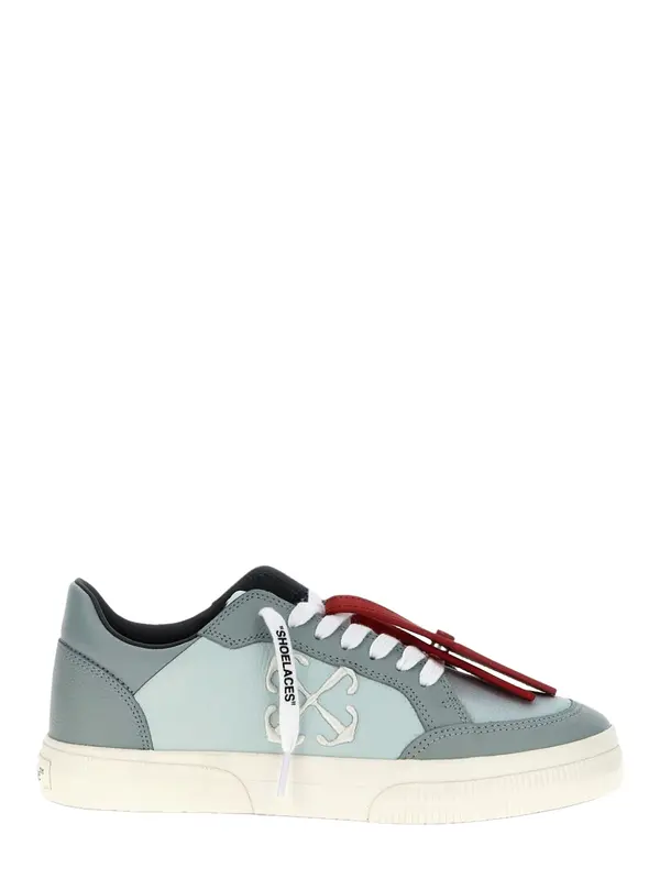 Off-White Low Vulcanized Sneakers - Green