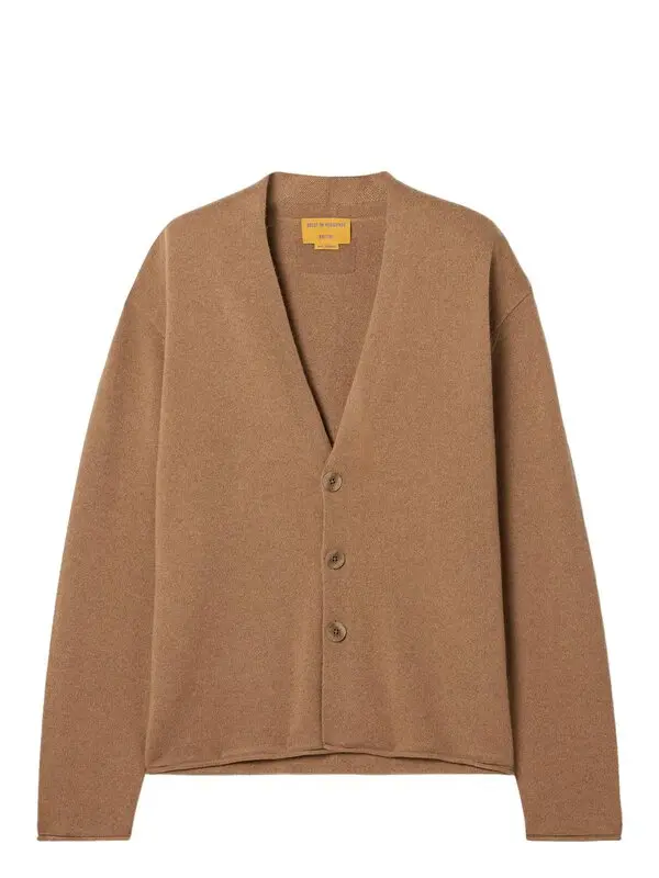 Guest In Residence Everywear Oversized Cashmere Cardigan - Brown