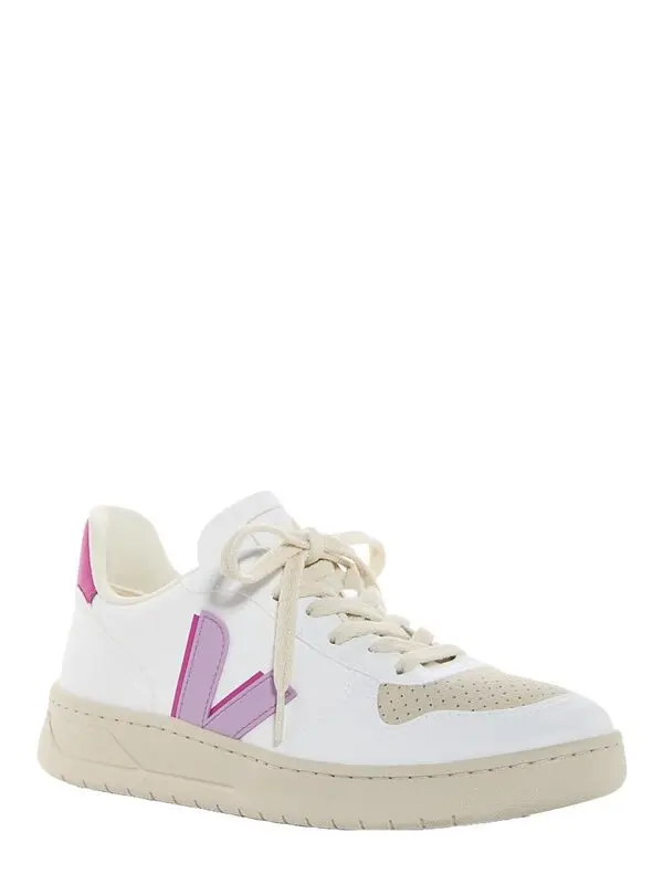 VEJA V- Low Top Sneakers - White Orchid