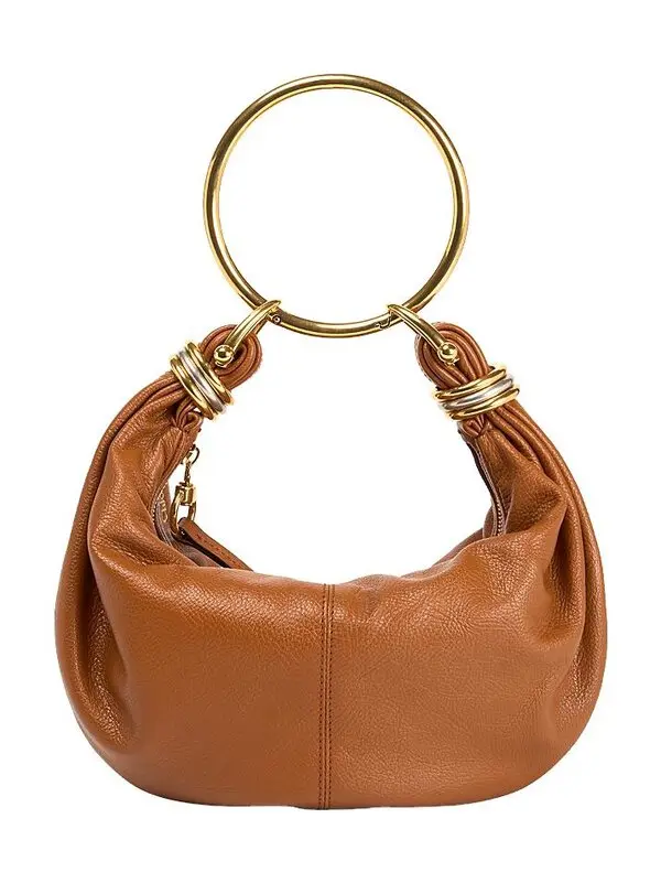 Chloé Small Bracelet Hobo Bag - Clay Brown