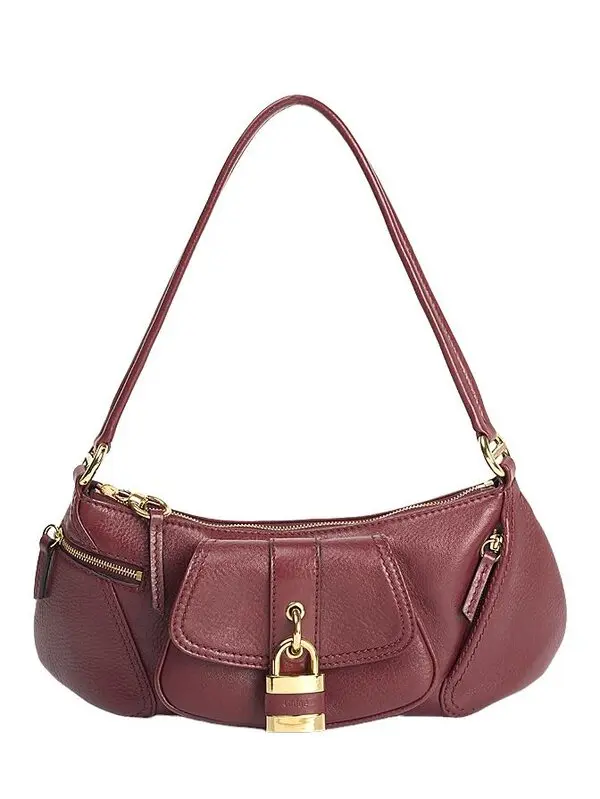 Chloé The 99 Shoulder Bag - Brunette Red