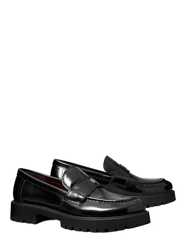 Tory Burch Classic Lug Loafers - Perfect Black