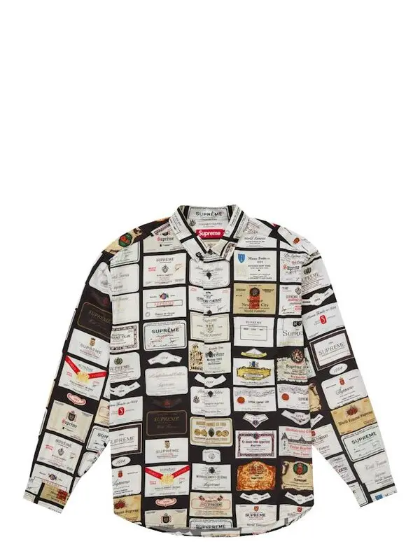 Supreme Label Shirt - Black