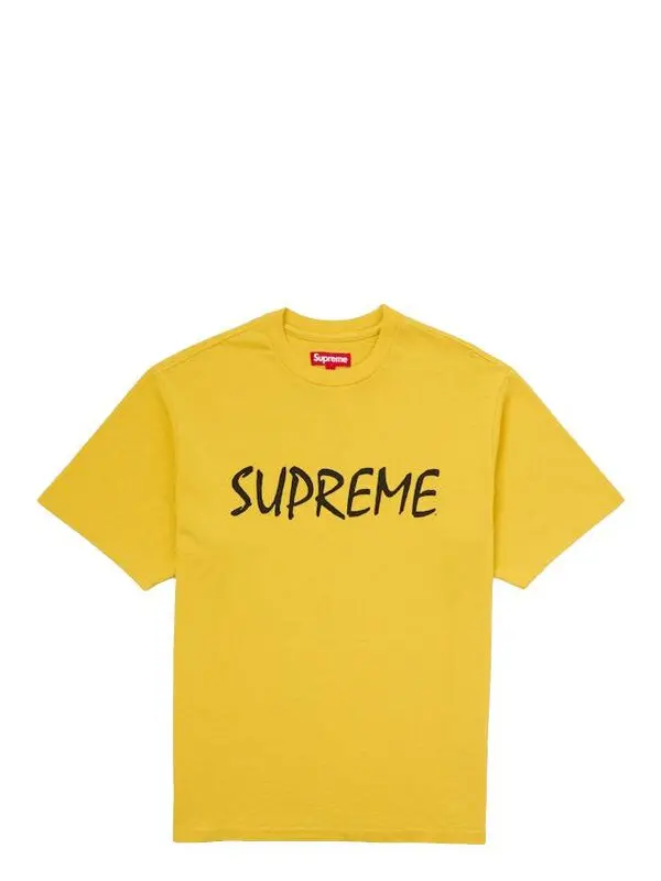 Supreme Ftp Short Sleeve Top - Yellow