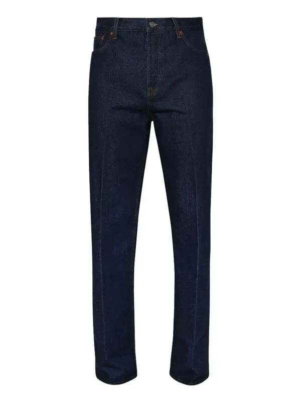 Gucci Straight Leg Jeans - Dark Blue