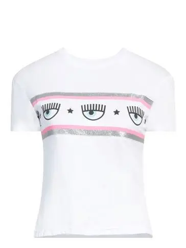 CHIARA FERRAGNI Logo-print T-shirt - White