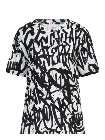 CHIARA FERRAGNI Logo-print T-shirt - White