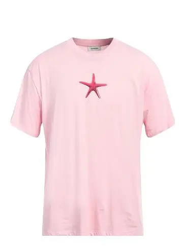 Sandro T-shirt Size Cotton, Elastane - Pink