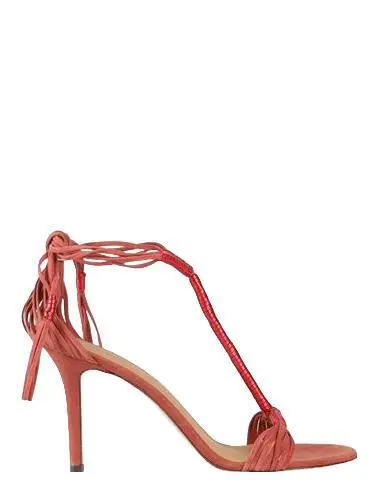 Isabel Marant Ankle Strap Sandals - Red