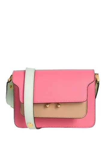Marni Cross-body Flap Bag - Pink